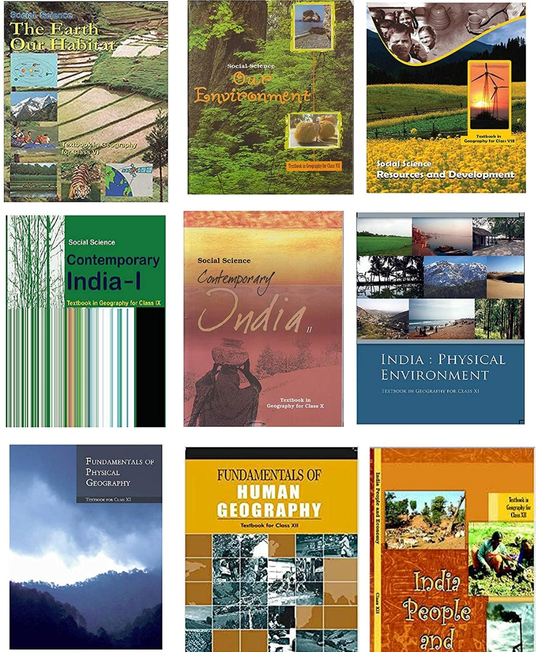 NCERT Geography From Class 6 To 12 NCERT Geography From Class 6 To 12